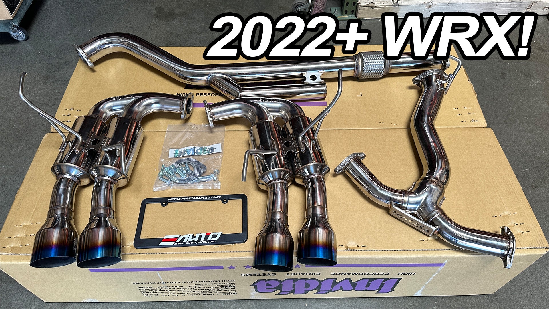 2022+ Subaru WRX Invidia Gemini R400 Exhaust - First Look! – E Auto Inc.