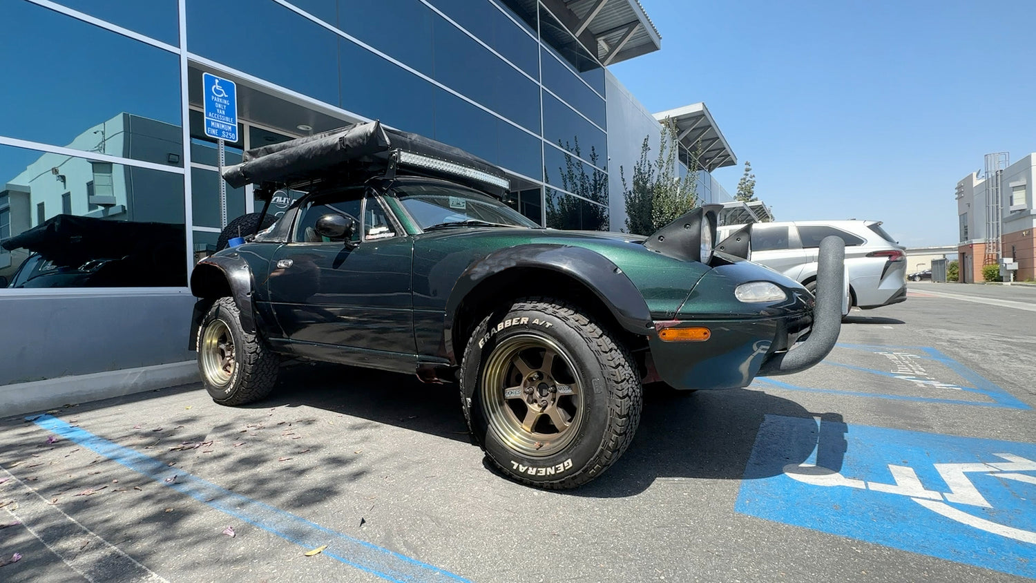 Pandem Rocket Bunny Fender Flares On A Lifted Mazda NA Miata!? - BOX O ...