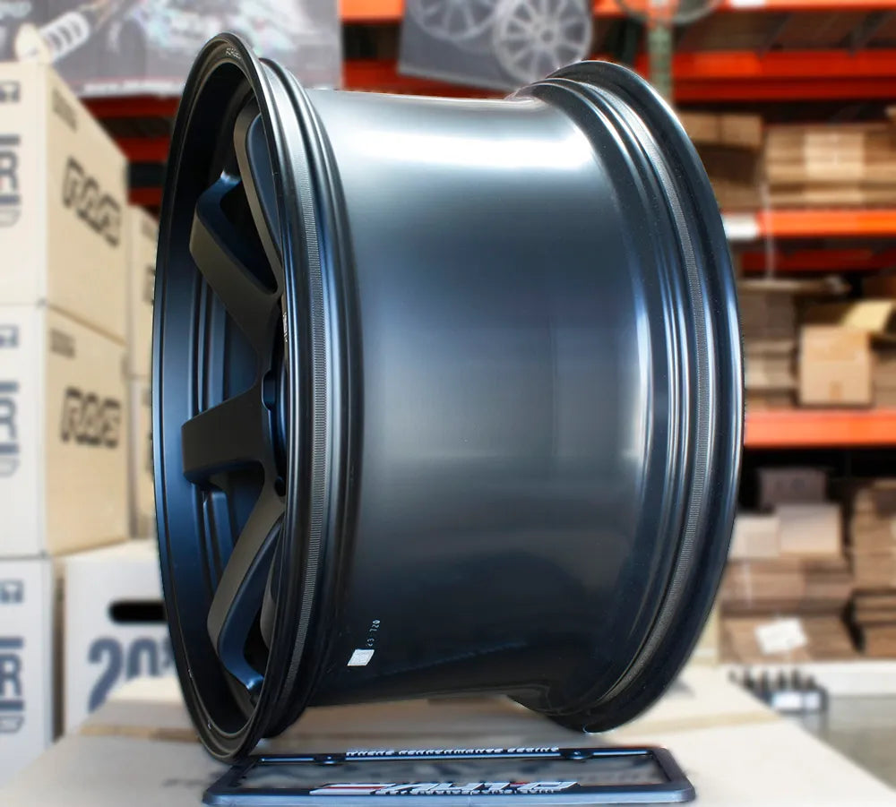 rays wheels te37 black